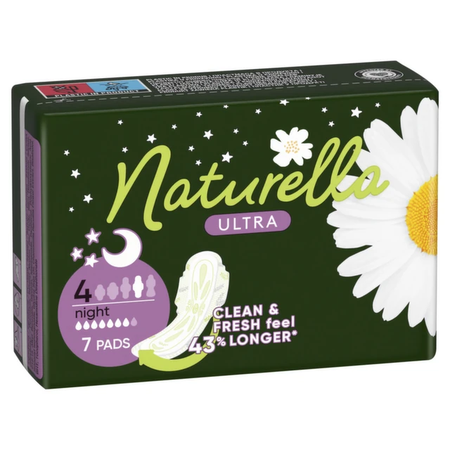 Naturella Ultra Night higijenski ulošci veličina 4, 7 komada