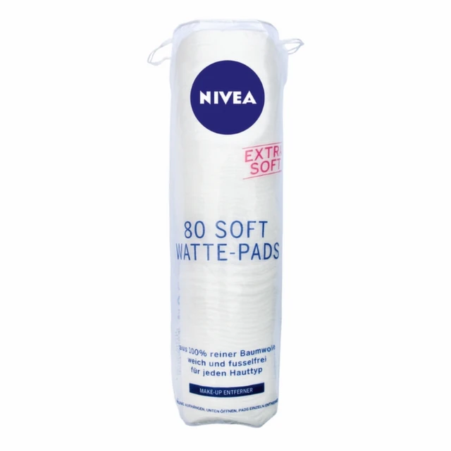 Nivea Visage Tupferi za lice, 80 komada