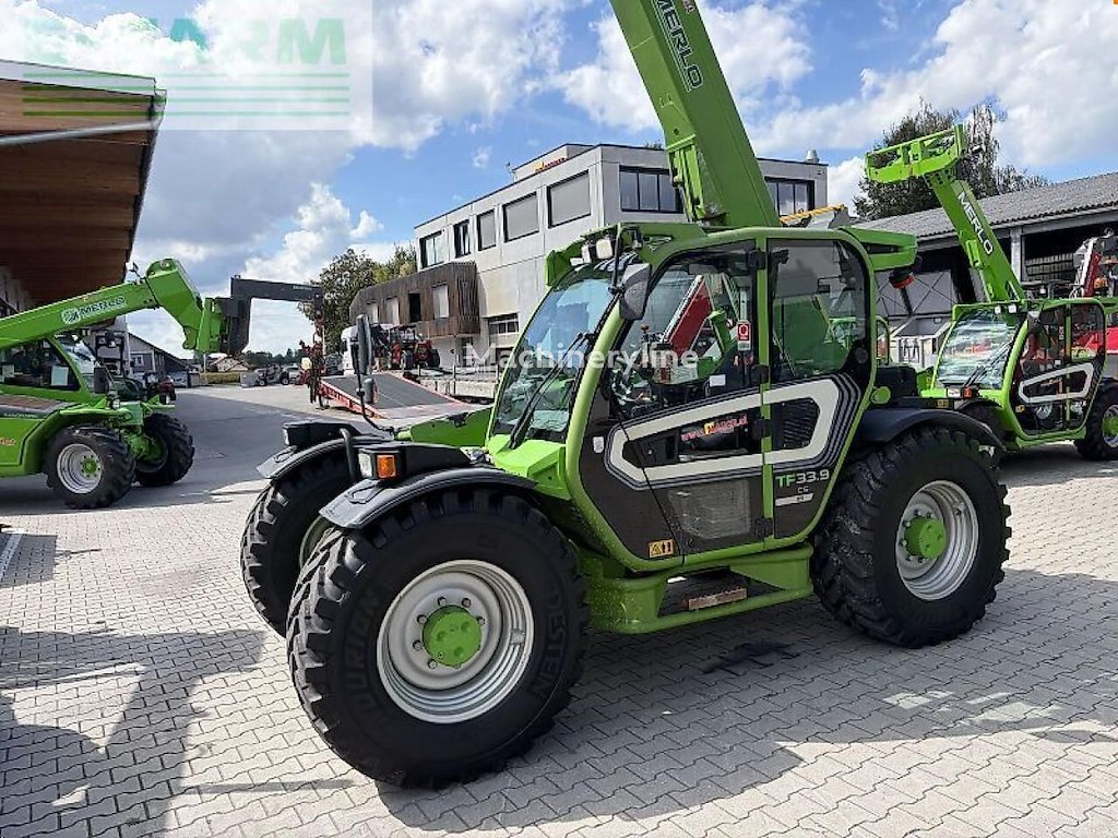Merlo turbofarmer 33.9 cs - 115 inkl. anbaugeräte teleskopski prednji utovarivač