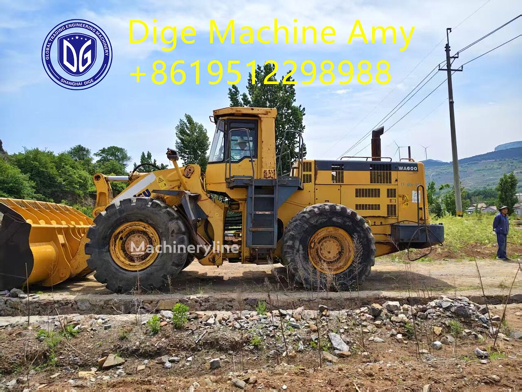 Komatsu WA600-3 600-6 500-3 470-6 470-3 320-5 380-3 prednji utovarivač