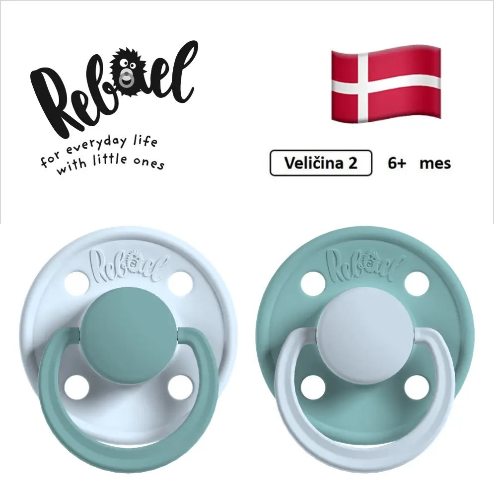 Rebael Cucle, 6+ mes, 2 komada, Petrolej, RBL26332366
