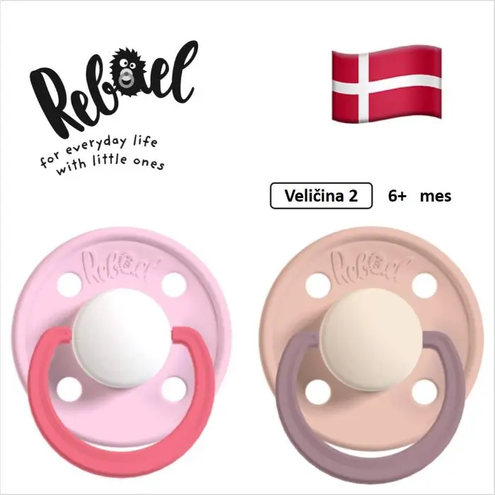 Rebael Cucle, 6+ mes, 2 komada, Roze, RBL21572482