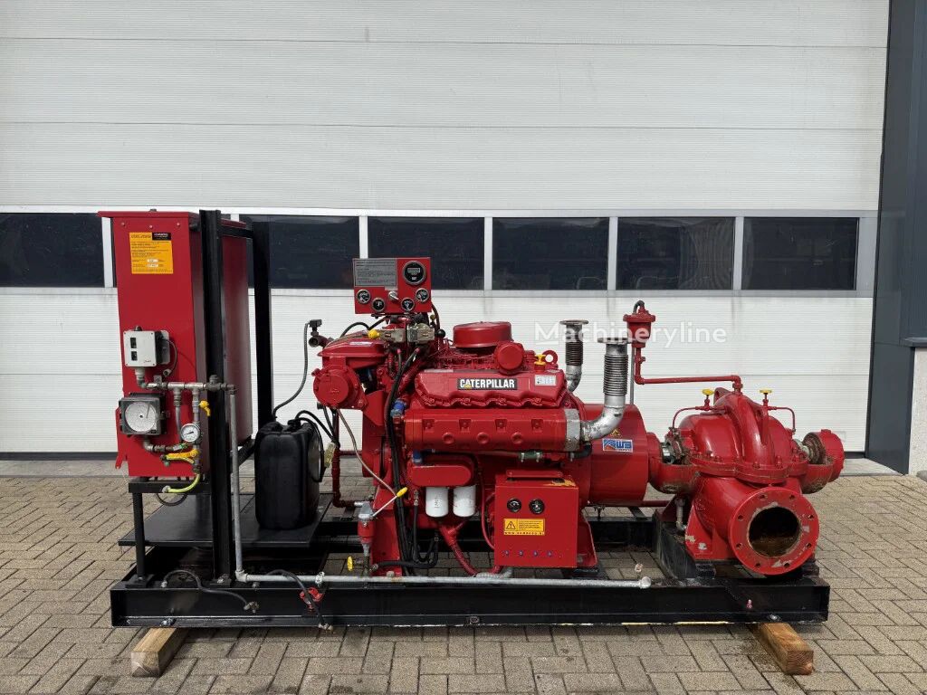 Caterpillar 3208 Van Wijk & Boerma Waterpomp 340 m3 / h 9 Bar Firepump motorna pumpa