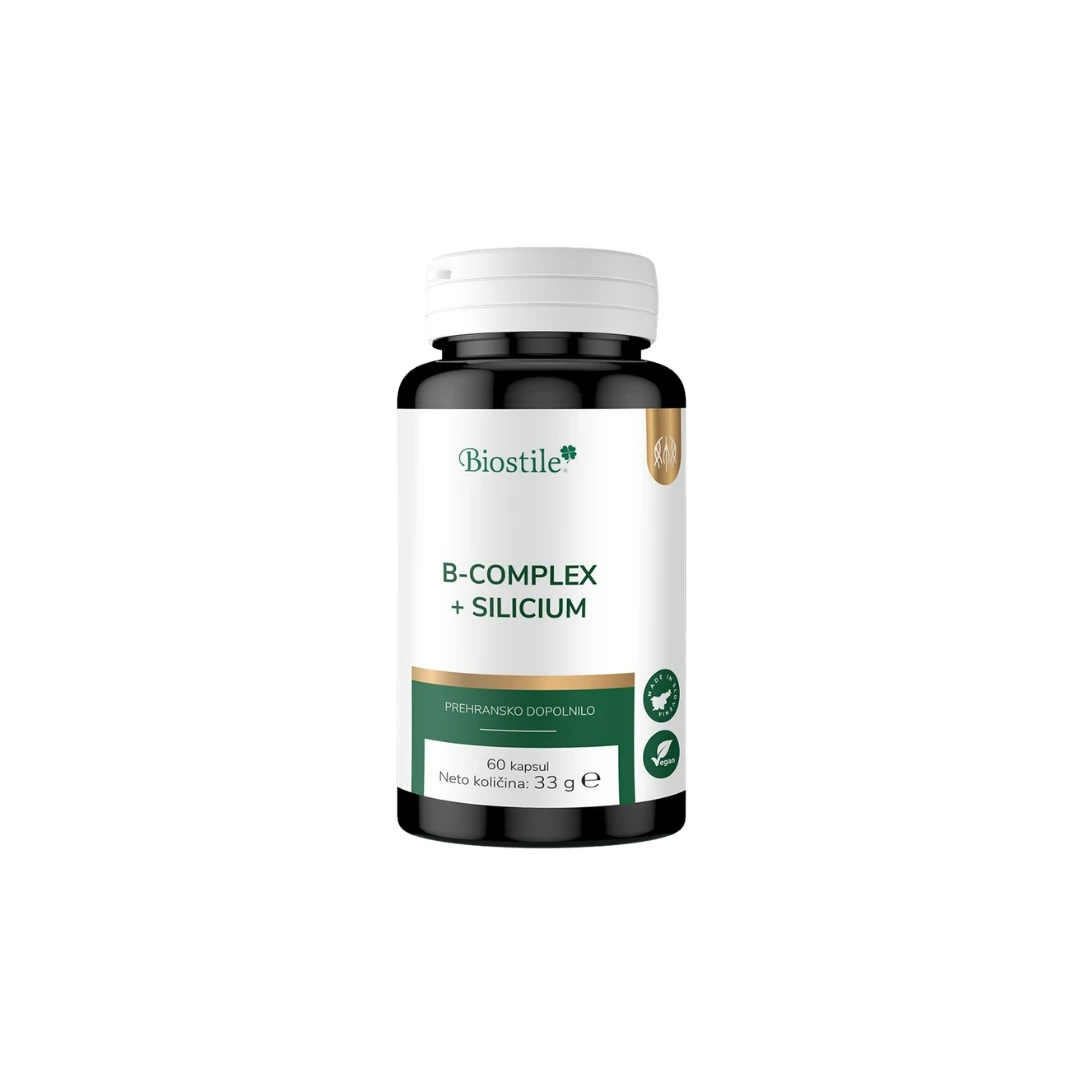 Biostile B Complex+Silicium 60 Kapsula