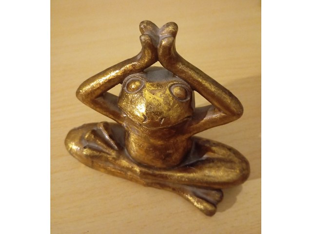 Zaba koja meditira - figura