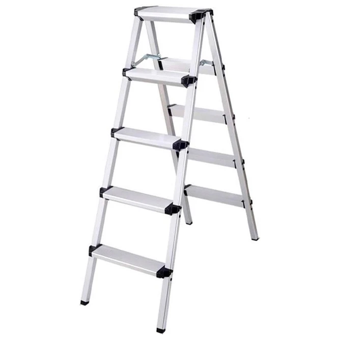SuperStep Stepenaste Merdevine 2x5 Podest 121cm