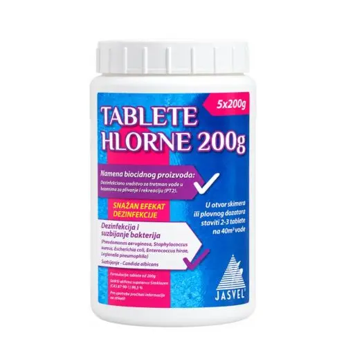 Jasvel Hlorne tablete 200g 5 komada