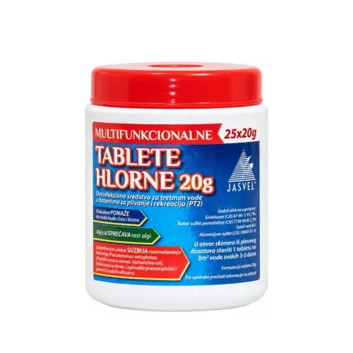 Jasvel Hlorne multifunkcionalne tablete 20g 25 komada