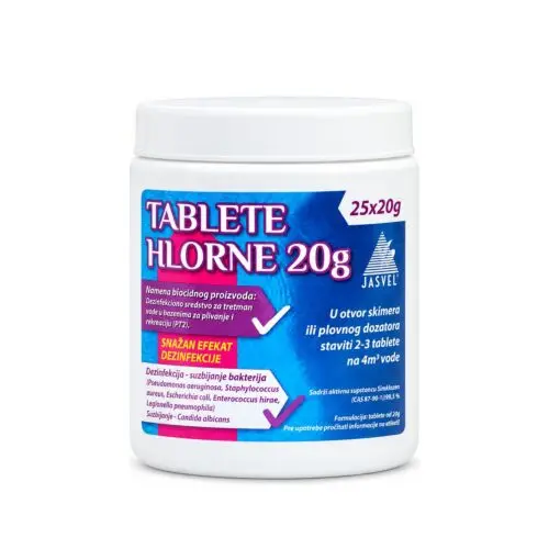Jasvel Hlorne tablete 20g 25 komada