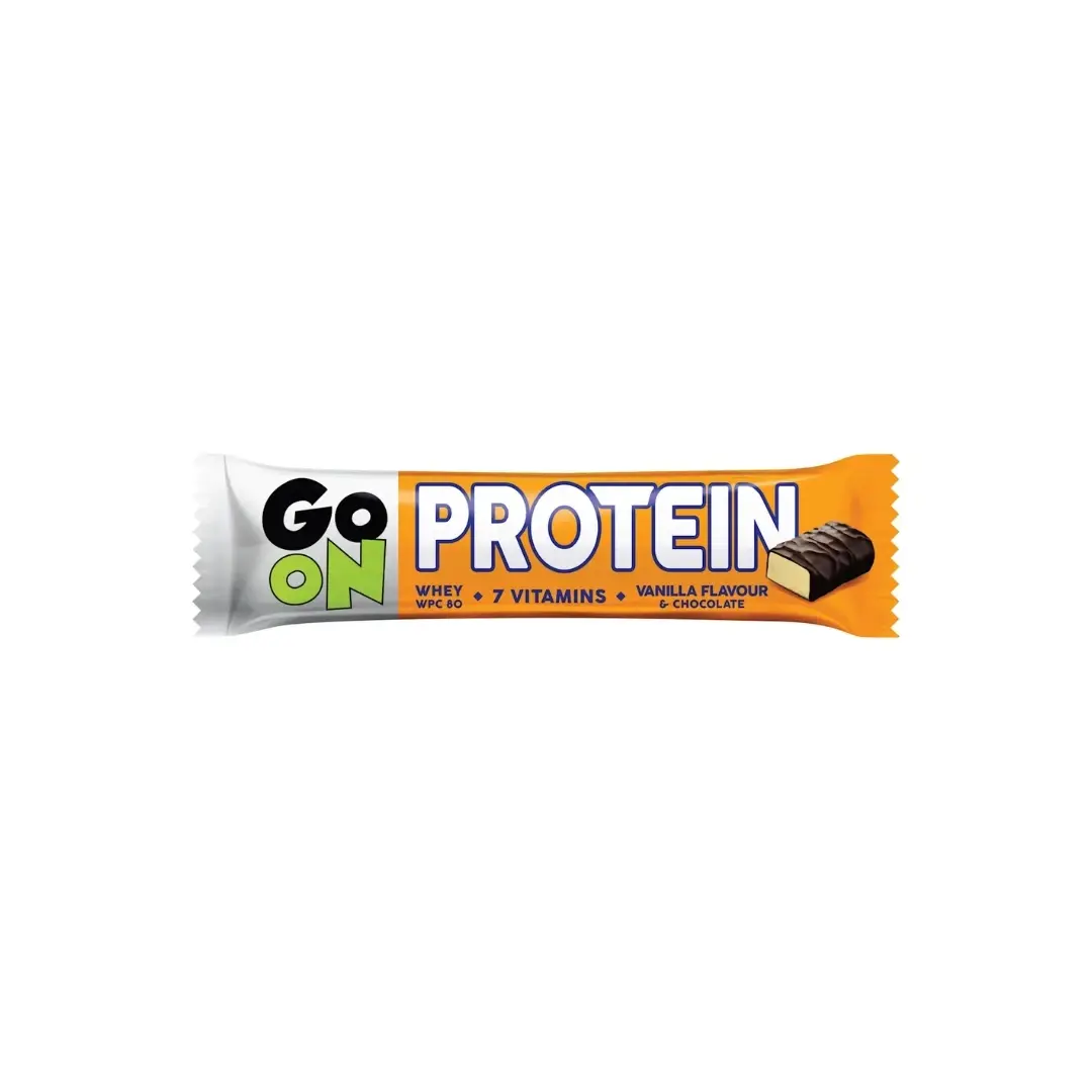 Go on Proteinska pločica Vanilla & Chocolate, 50 g