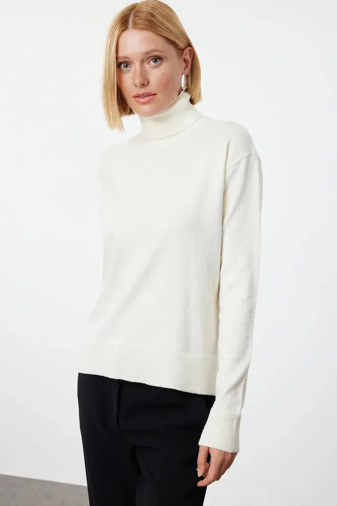 Trendyol Milla ženski duks TWOAW25KZ00026, Bela