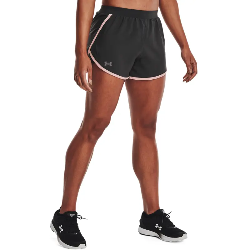 Under Armour Ženski šorc UA Fly By 2.0 Short 1350196-024, Crno-roze