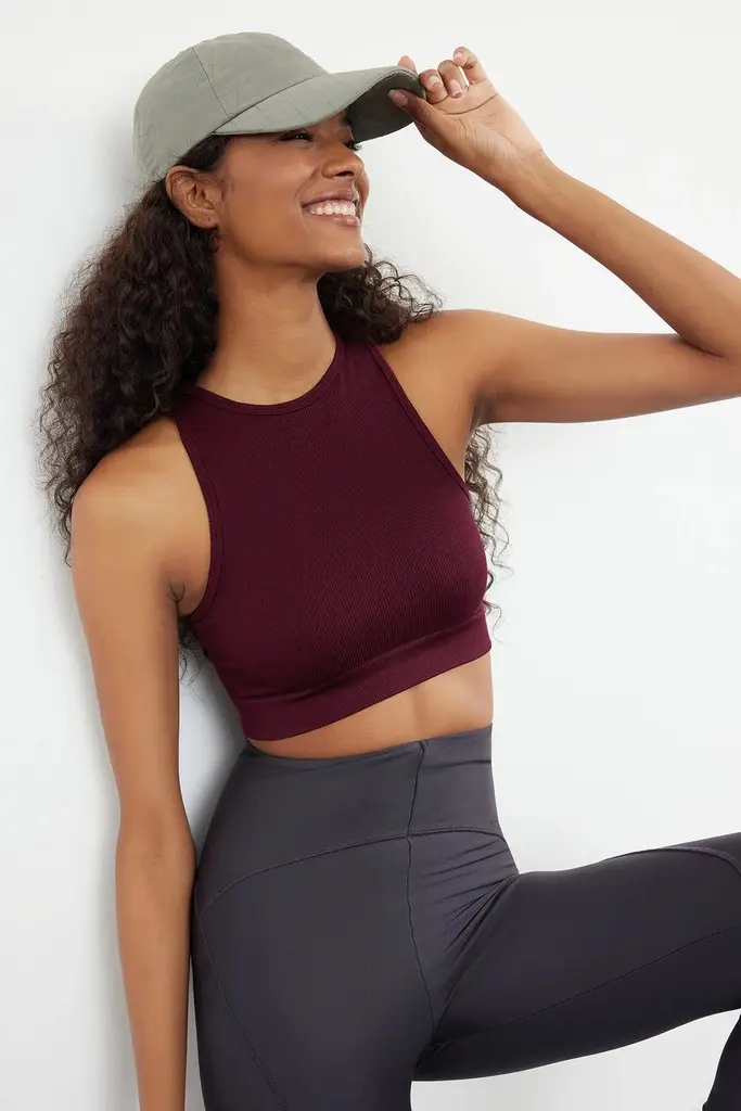 Trendyol Milla ženski top Twoss21Ss0024, ljubičasta