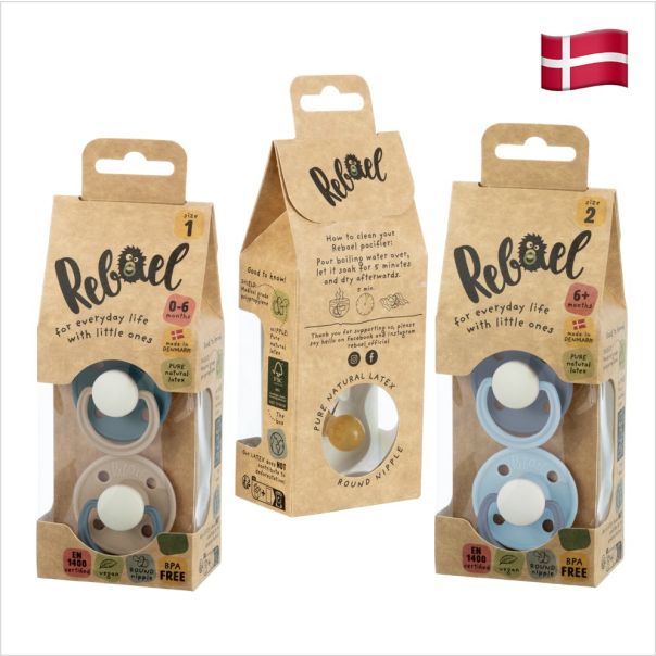 REBAEL varalice za bebe, 0-6 mes, 2 komada, Puder roze, RBL16661992