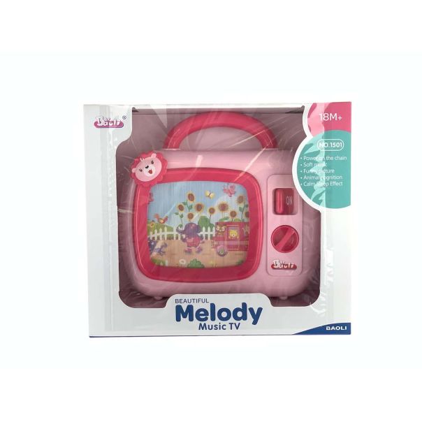 Interaktivna muzička igračka za bebe - televizor