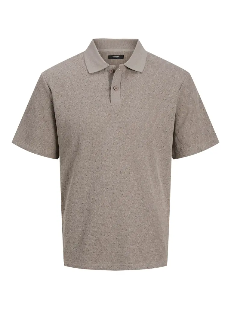 JACK & JONES Muška polo majica 12275090, Bež