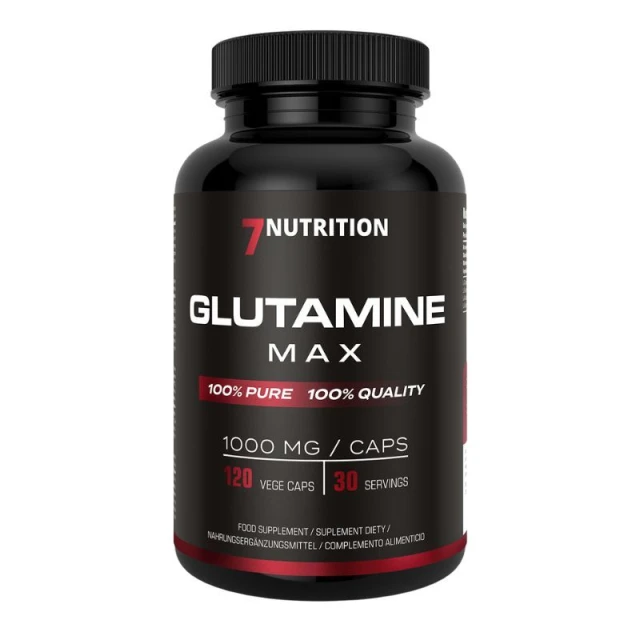 7Nutrition Glutamine Max 1000 mg – 120 biljnih kapsula