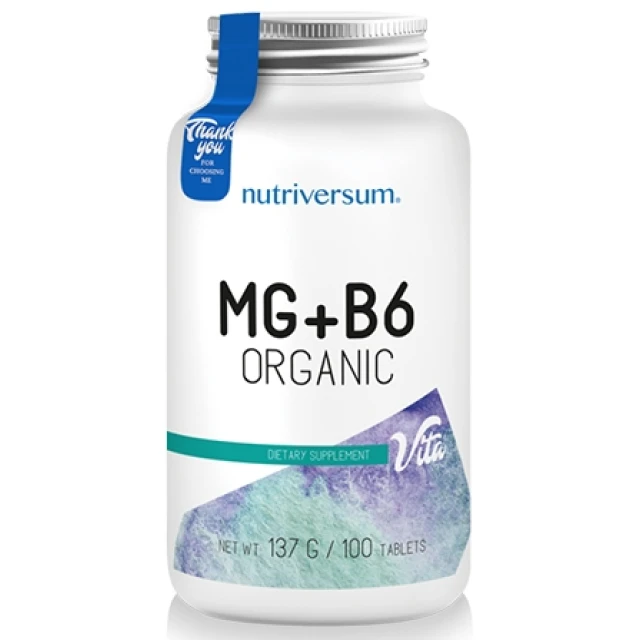 NUTRIVERSUM MAGNESIUM CITRATE + B6 100 tableta – 150 mg magnezijuma i 10 mg vitamina B6