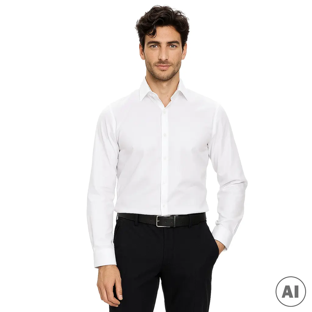 Calvin Klein Muška košulja K10K108426, Bela