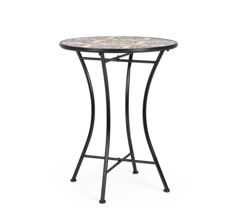 OKRUGLI STO ČELIK Ø60 CM H75 CM