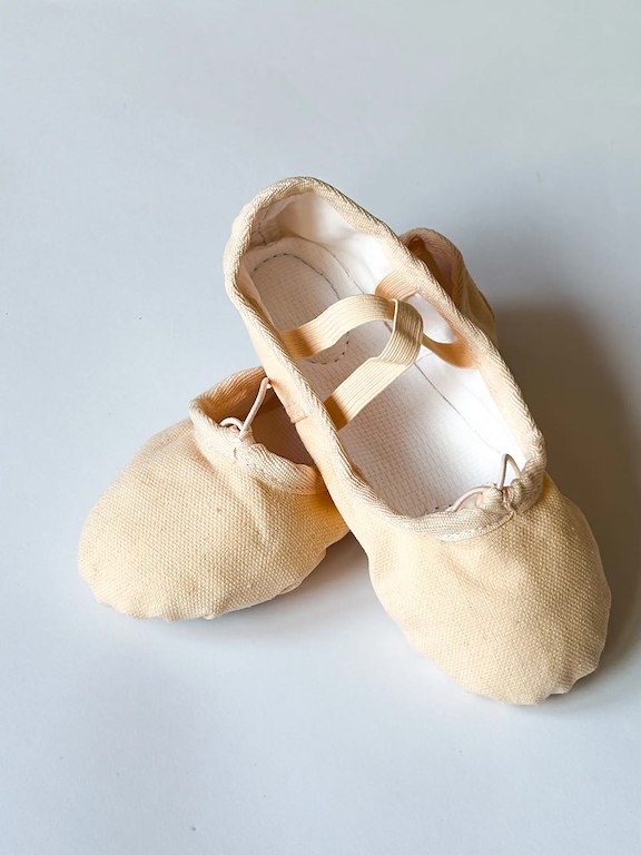 Plesalice Baletanke za balet, gimnastiku i ples, Krem