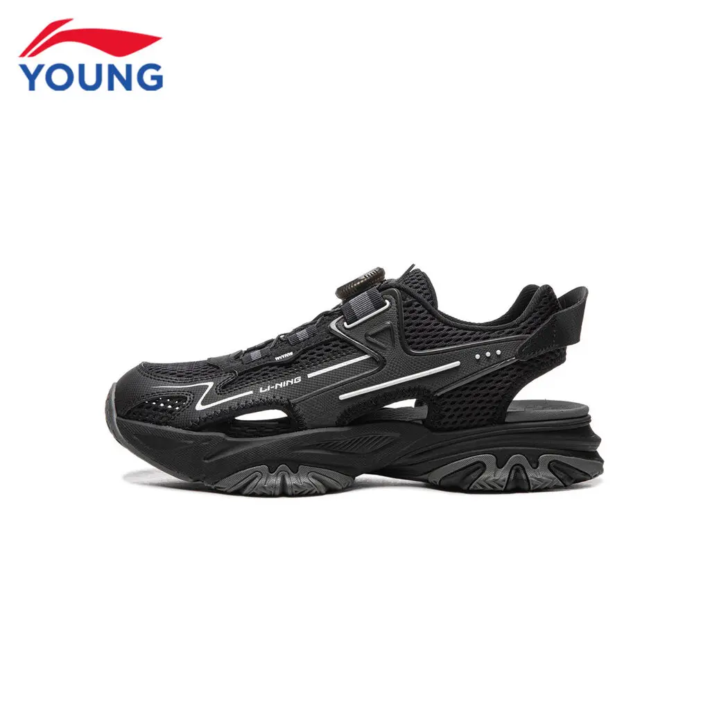 Li-Ning Dečije sandale Qingxia V2, Crne