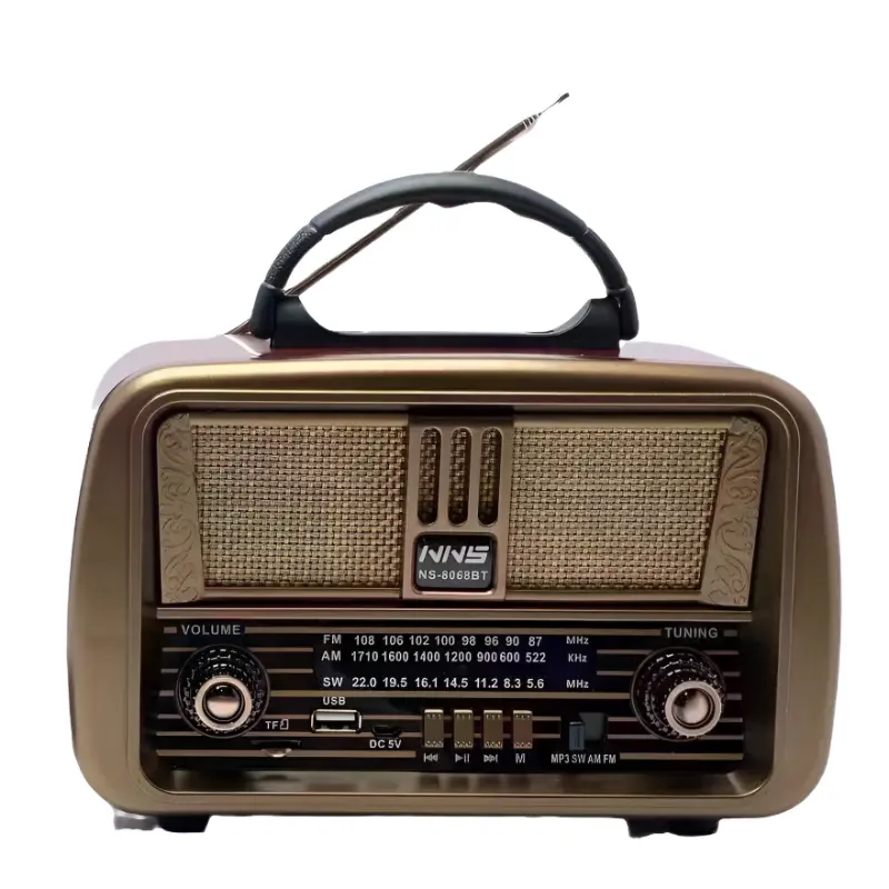 Bluetooth retro fm radio NS-8068BT za bežični zvuk