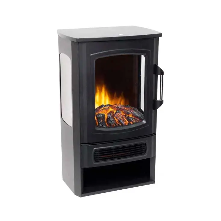 Električni kamin FKK26 2000W Samostojeći Crni