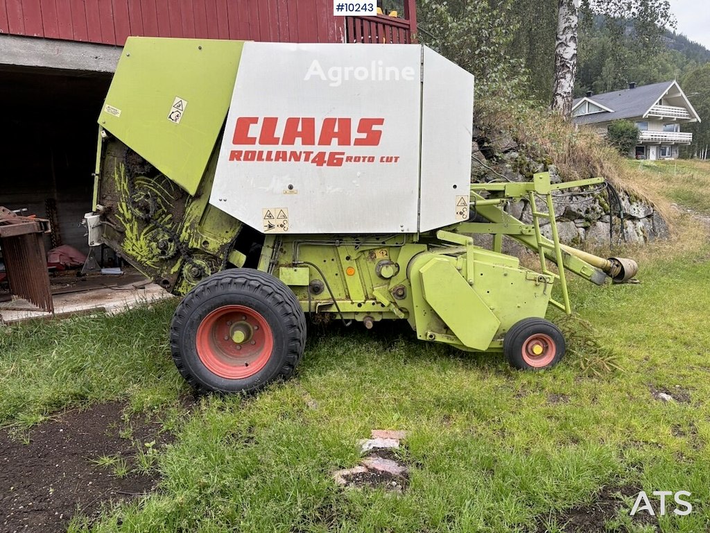 Claas Rollant 46 Roto Cut balirka za okrugle bale