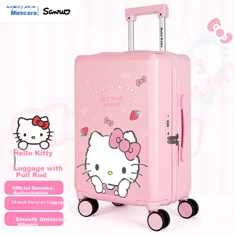 Mesuca X HelloKitty Dečiji kofer, 50.8 cm, Roze