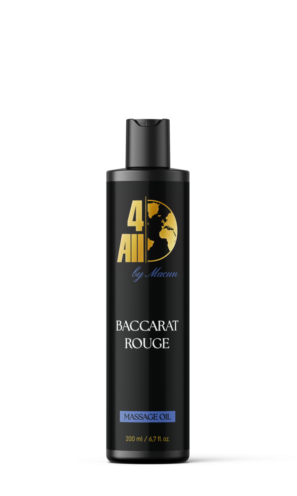 4ALL BACCARAT ROUDGE MASSAGE OIL 200ML