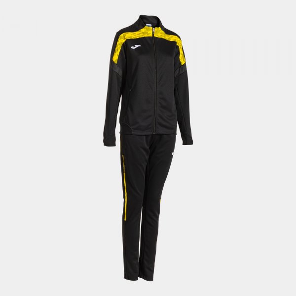 Dámska súprava CHAMPIONSHIP VIII TRACKSUIT čierna žltá XL