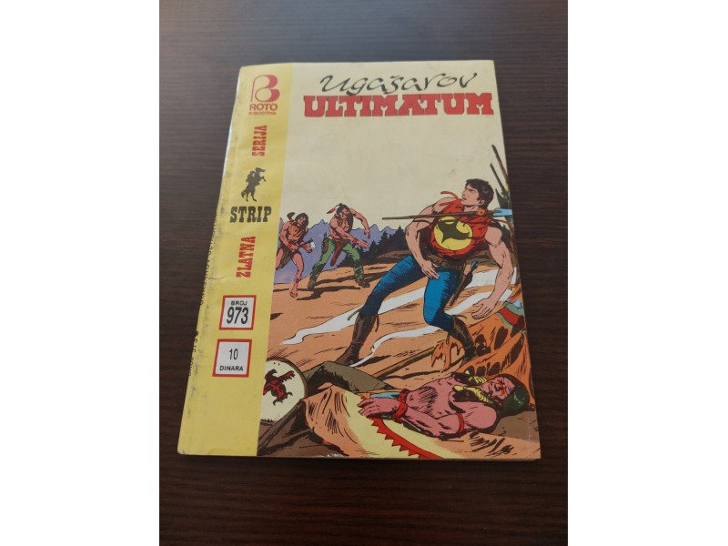 ZS 973 Zagor - Ugašarov ultimatum (odličan)