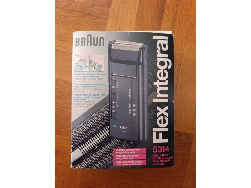 Braun Flex Integral 5314 mašinica za brijanje
