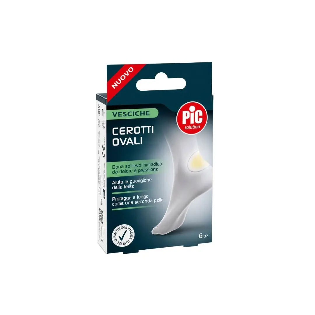 PIC Solution Vodootporni flasteri za plikove, 6 komada