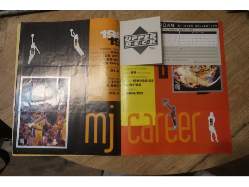 Album Michael Jordan UPPER DECK 94-95