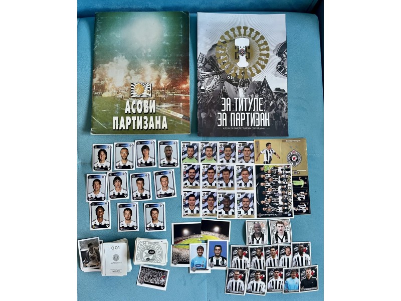 SVE ZA LJUBAV, SVE ZA PARTIZAN - Albumi i slicice