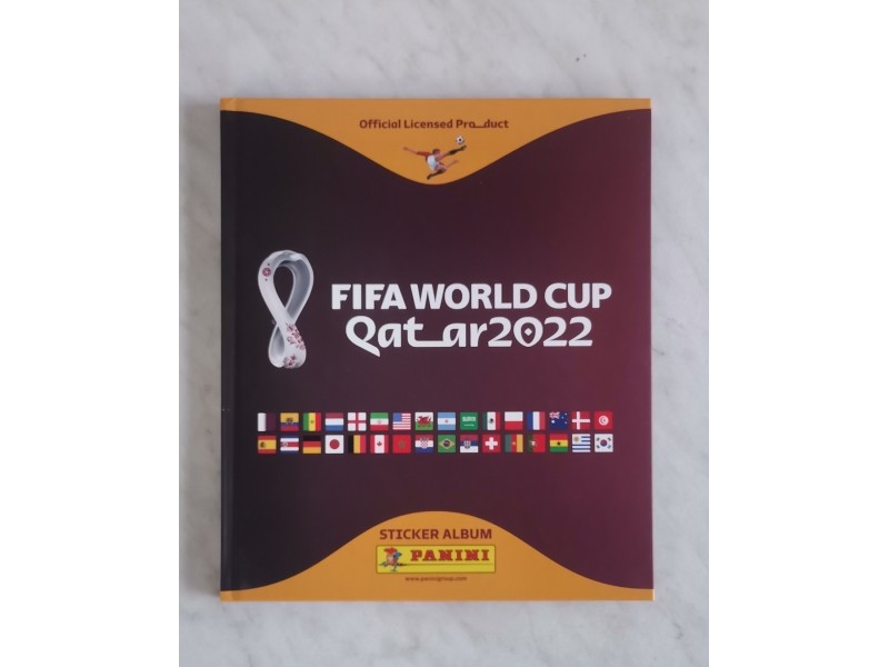 QATAR 2022 HARDCOVER album sa tvrdim koricama