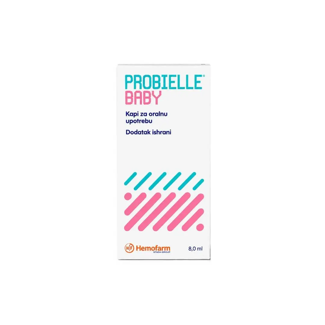 Hemofarm Probiotske kapi za bebe Probielle Baby, 8 ml