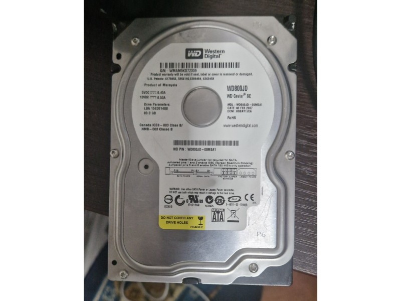 WD 80GB