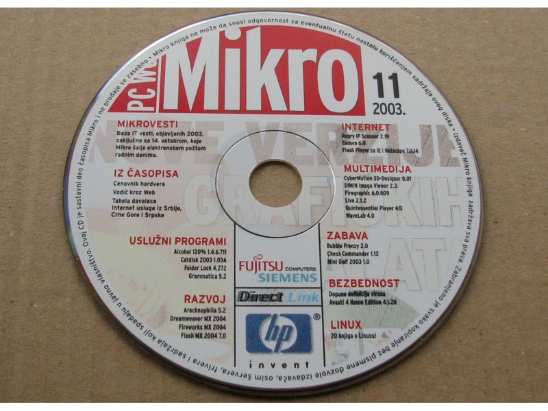 = MIKRO CD - Programi i Igre