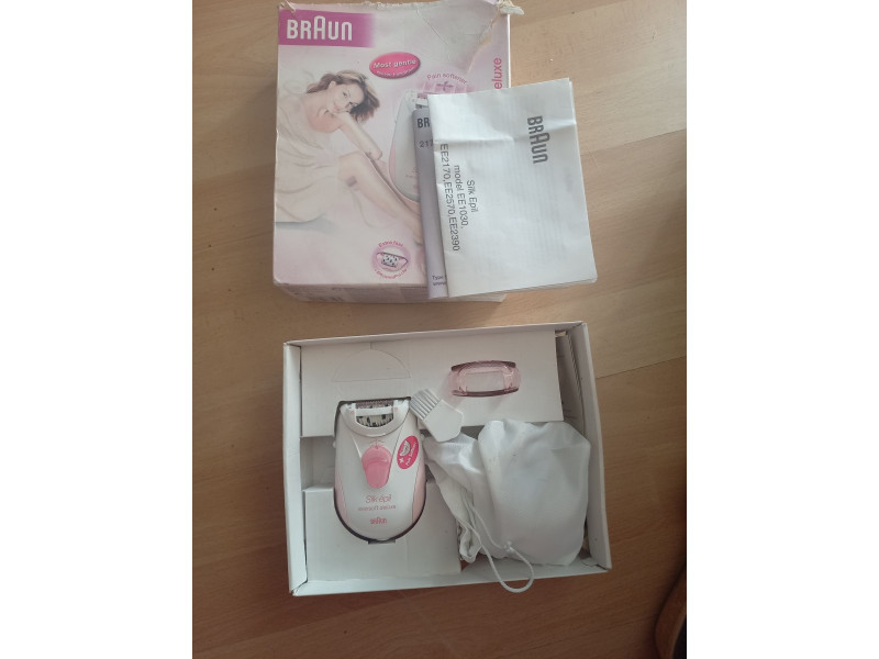 Braun Silk epil eversoft deluxe depilator