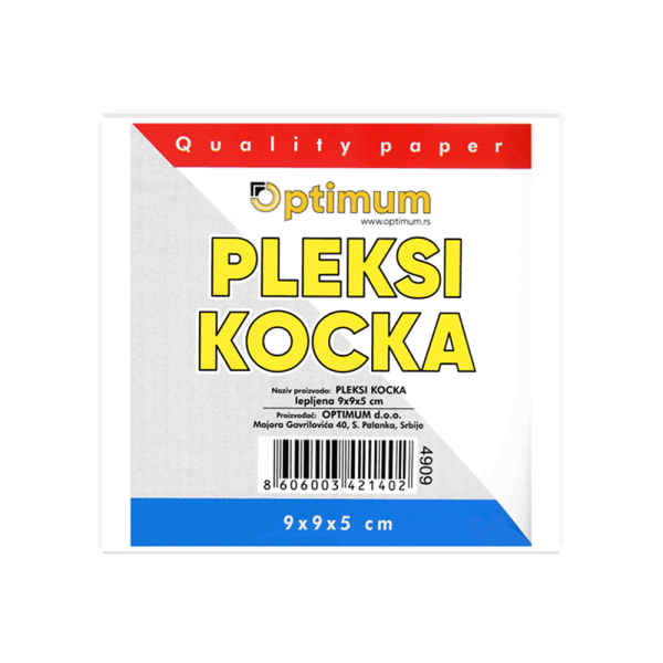 Optimum Pleksi Kocka za poruke 9x9 800lis.