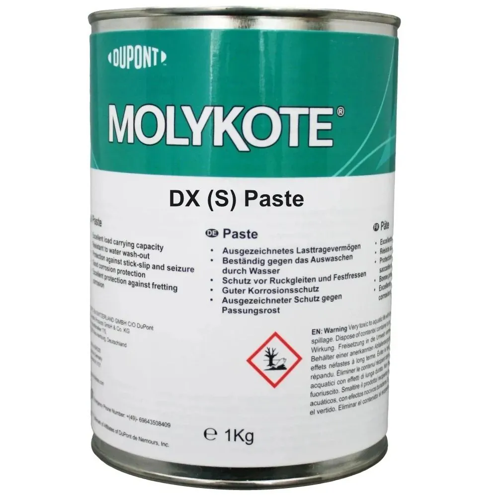 Zahtev za ponudu (RFQ)
MOLYKOTE - DX(S) - Paste - 1Kg Can
MOLYKOTE - DX(S) - Paste - 1Kg Can