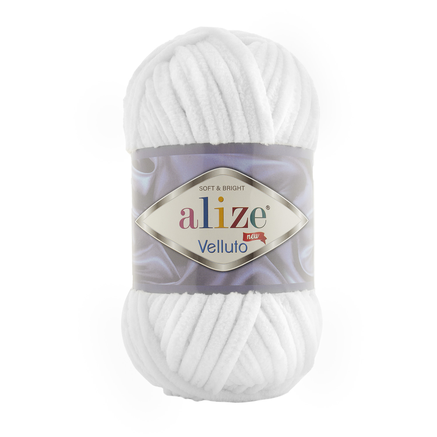 Alize Velluto 55 bela