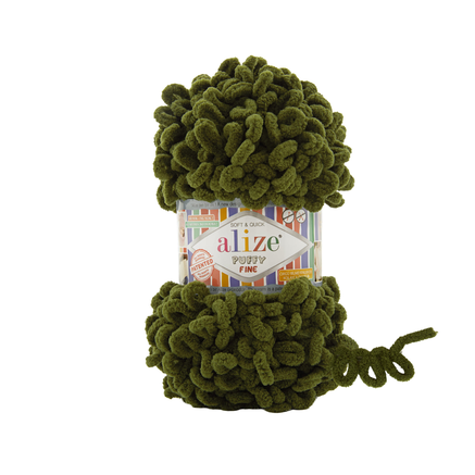 Alize Puffy FINE 620 tamno zelena