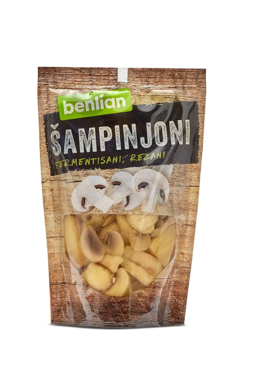 Benlian food Šampinjoni, Fermentisani, Rezani, 150g