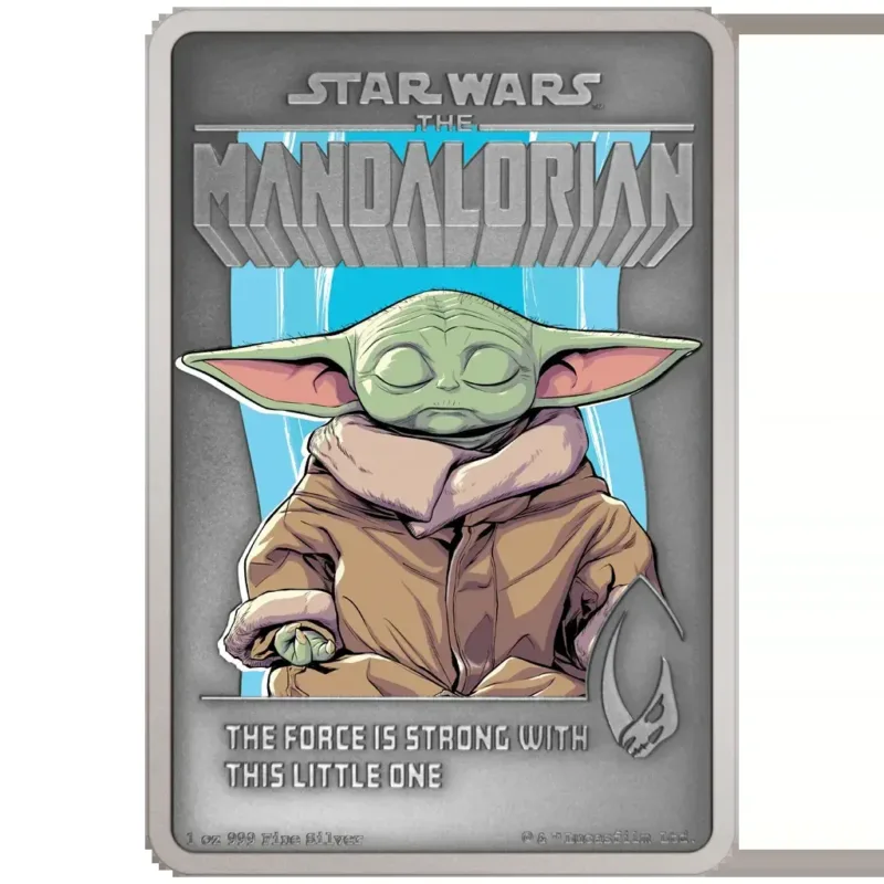 Srebrnjak Star Wars Mandalorian Posters Grogu 2022