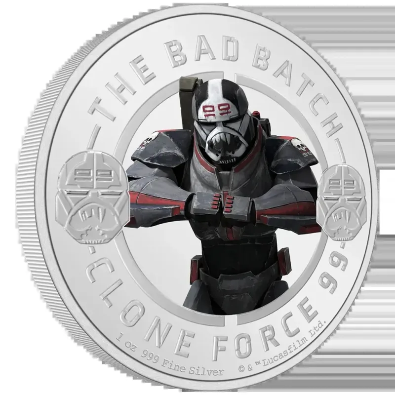 Srebrnjak Star Wars The Bad Batch Wrecker 2022