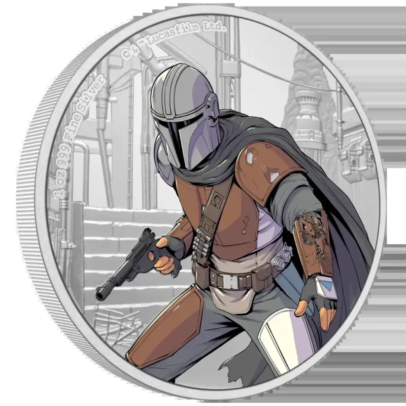 Srebrnjak Star Wars The Mandalorian 2021